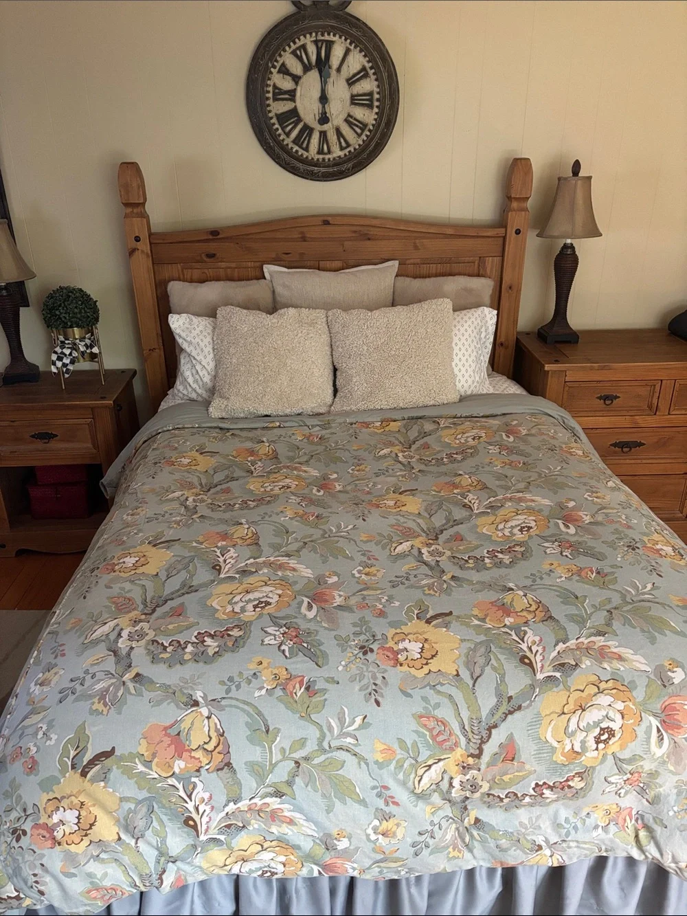 Pottery Barn | Bedding | Pottery Barn Vanessa Queen Linen Cotton Blen ...